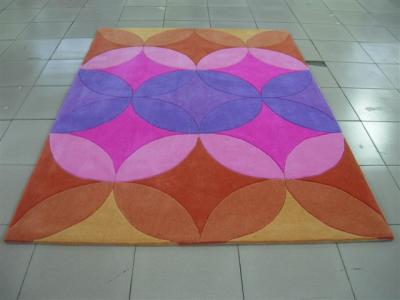 Китай Половик Handtufted луны цветка акриловый домашний продается