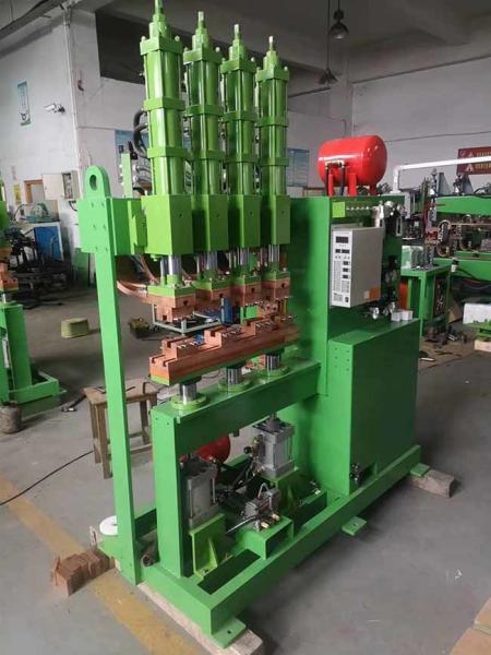 냉장고 응축기 와이어 자동용접기 150KVA 다중 머리 380V