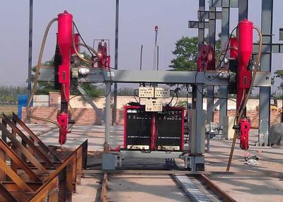 Cina Linea di saldatura sommersa del fascio di H, doppio tipo tagliatrice della barca del sistema di azionamento del gas in vendita
