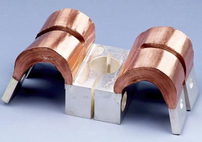 China Bare Copper Wire 99.99% Flexible Copper Busbar Connection , Laminated Copper Flexible Jumper for sale