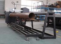 China 3 Axis CNC Intersecting Plasma Flame Pipe Cutting Machine With High End Technical Program for sale
