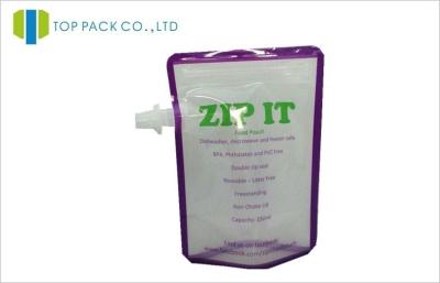 China Het Voedsel van de Liquildbaby Filter van de Verpakkings de Dubbele Ritssluiting Opnieuw te gebruiken BOPA Eco Vriendschappelijke 16oz Te koop