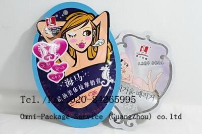 China Irregular Shaped Personal Care Packaging Bags , Special-shaped Pouch for sale