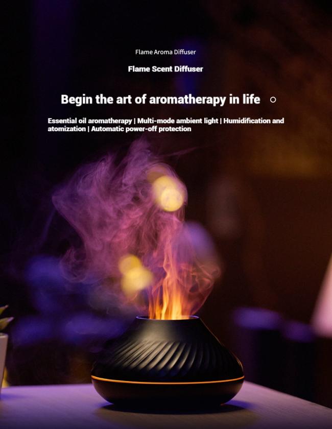 7-Color LED Aromatherapy Diffuser in home setting