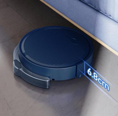 China 1200pa Suction Robot Vacuum Cleaner With 80 Minutes Working Time For Efficient Home Cleaning for sale