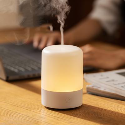 China White Home Aroma Diffuser Elegant 120ml Water Tank With Touch Sensitive Control for sale