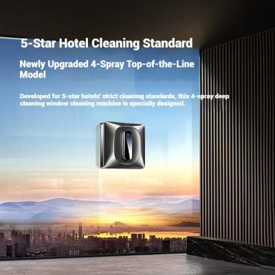 China Customized Commercial Window Cleaning Robot 72W High Durability for sale