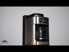 1050W Fully Automatic Coffee Maker 1.2L Water Tank 2 Hour Insulation For Office