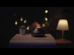 7 Color LED Ultrasonic Essential Oil Diffuser Wave Design Cordless Oil Diffuser For Office