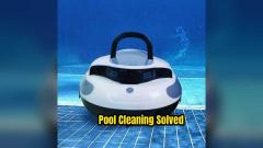 Robotic Pool Cleaner IPX8 1000 sq ft