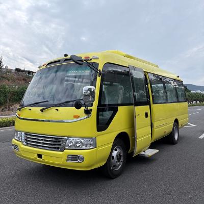 China 25 Luxury Passenger Seats Electric Coaster Bus Designed for Right-Hand Drive Markets Worldwide for sale