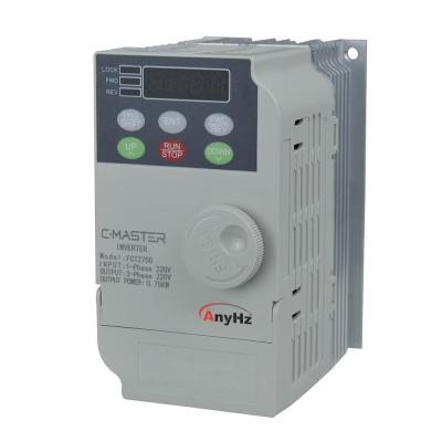 China AC Motor Control Mini VFD Single Phase Frequency Converter 0.4KW-720KW 220V for sale