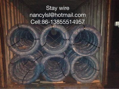 China Costa galvanizada condutor do cabo de fio de aço de ACSR com força de alta elasticidade à venda