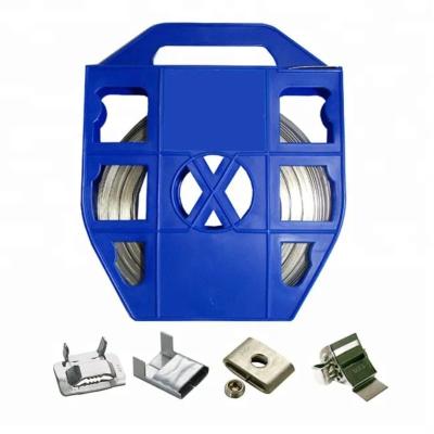 Cina SS316 Strapping in acciaio inossidabile utilizzato per la fasciatura di cavi e tubi in vendita