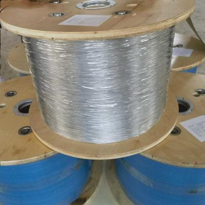 China Verzinktes Stahldrahtstrang. 7x0,33 mm für optische Kabel verwendet zu verkaufen