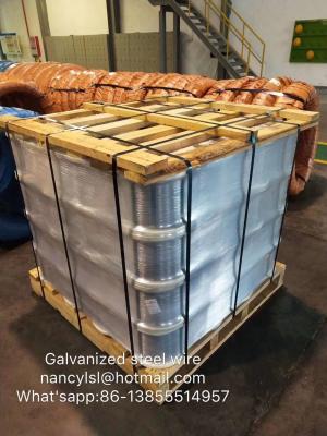 Cina 1x19 fune metallica di filo zincato immersa calda di trattamento termico 10mm in vendita