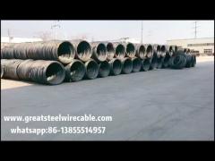 ASTM A 475 EHS 1 4 Inch Galvanized Cable Stiffness With Wooden Reel Packing
