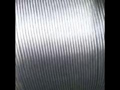 High Carbon EHS ASTM A 475 Steel Messenger Cable , High Strength 5 16 Steel Cable