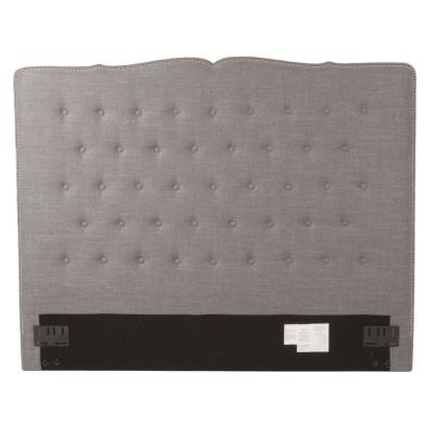 China High Quality Antique French Style LouisTufted Headboard Upholstered King Size Bed Headboard for sale