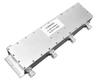 China 400-470 MHz UHF 4 way combiner ,custom design available,low insertion loss,high power handling for sale