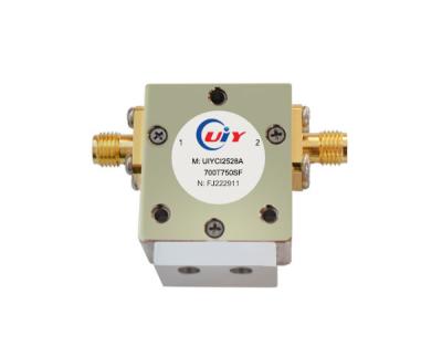 China Small UHF Coaxial isolator ferrite isolator Can be dual junction and customized for sale