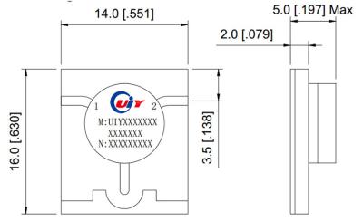 China S Band RF microwave Isolator Microstrip Isolator 2.7 to 4.9GHz with low power for sale