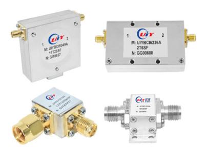 China High power SMA coaxial Isolator with low price frequency from 70 to 130MHz for sale