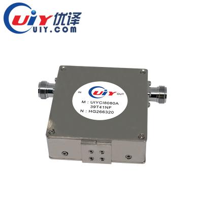 China 10 to 55MHz –VHF SMA type  N type Coaxial Isolator with low frequency for sale