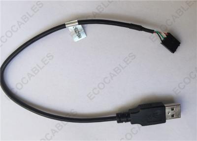 China Chicote de fios padrão de USB 2,0 do cabo de extensão de USB da placa do IO um homem a MOLEX 0050579404 à venda
