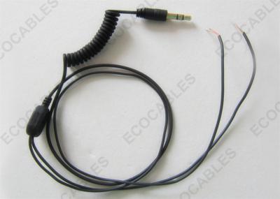 Cina Cavo arrotolato nero stereo di Palo Sprial di estensione 3 dell'audio cablaggio di Pinter certificato in vendita