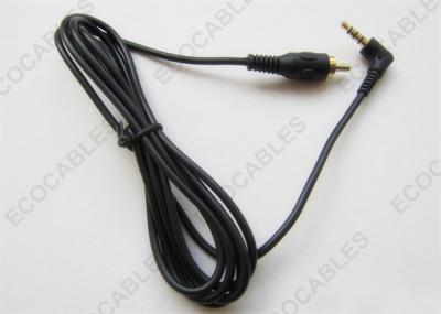 Cina Stereotipia ad angolo retto del cablaggio di DVD Audio del computer al maschio del cavo di RCA al maschio in vendita