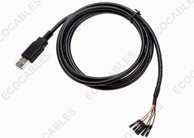 Cina Cavo di estensione del Usb 2,0 di dati della TTL al passo femminile RoHS dell'alloggio 2.54mm compiacente in vendita