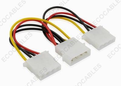 Cina I cavi di estensione di potere di SATA 4pin Y per SATA HDD 4 appuntano la femmina del maschio/2x 4pin Molex di Molex in vendita