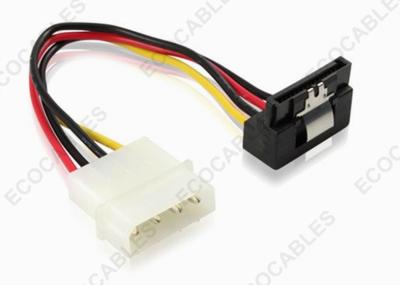 Cina Cavo elettrico di 15 Pin SATA con un fermo di 4 perni - inclinato per SATA HDD compiacente in vendita