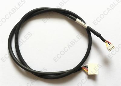 Cina UL2464 22awg * il nero del cablaggio del cavo di 4C JST con il connettore di JST H6PSHFAA in vendita