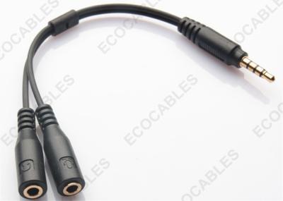 Cina Cavo su ordinazione di Digital del cavo stereo del TPE audio per il telefono/trasduttore auricolare/microfono in vendita