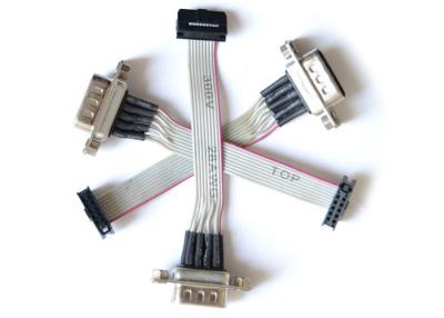 China De elektro 1.0mm IDC Uitrusting van de de Schakelaardraad van de Kabelassemblage D-Sub Mannelijke Te koop