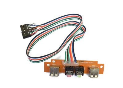 Cina Cavi a nastro piani di Pin del PWB 10 con USB connettore maschio/audio in vendita