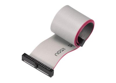 中国 IDC Wire Flat Ribbon Cable With FC / FC Female Connector 34Pins 1.27mm Pitch 販売のため