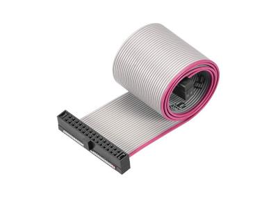 中国 IDC Wire Flat Ribbon Cable With FC/FC Female Connector 30Pins 1.27mm Pitch 販売のため