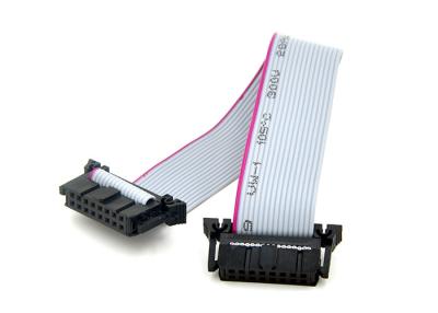 China 2.54 IDC-Assemblage van de Schakelaar de Vlakke Kabel met 0,635 1,0 1.27mm de Kabel van het Hoogtelint Te koop