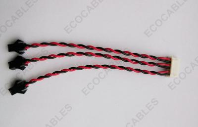 Cina Cavo elettrico impermeabile torto connettore del fan del centro del cavo di cavo di JST multi in vendita