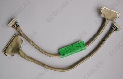 Cina Cavo dello schermo del computer portatile del cablaggio di cavo di estensione di abitudine JST LVDS UL1571 in vendita