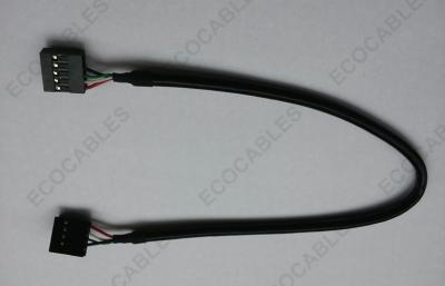 Cina USB2 interno x 1 cavo 2561-2H-2 x 5P ha protetto l'assemblaggio cavi di USB in vendita