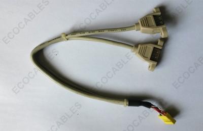 Cina Supporto del pannello di USB 2.0 un adattatore femminile del risparmiatore del porto del cavo femminile del separatore al connettore 10P in vendita