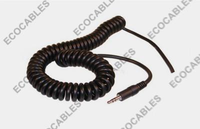 Cina Il PVC si sviluppa a spirale cavo arrotolato 26AWG del cavo elettrico con l'audio connettore in vendita