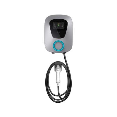 Cina stazioni di carico pubbliche per il tipo dei veicoli elettrici 32a - 2 con lo schermo dell'affissione a cristalli liquidi in vendita