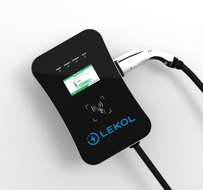 Cina Supporto veloce Palo della parete della stazione di carico 32A del caricatore Level2 di CC EV di Wallbox 22kw in vendita
