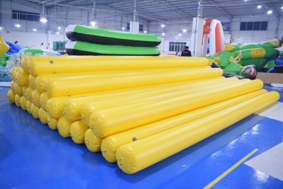 China 6m Long Inflatable Swim Buoy For Pool / Inflatable Tube With Anchor Ring for sale