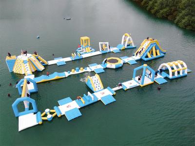China Bouncia Free Inflatable Water Park Blow Up Customized Size TUV Approved for sale